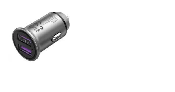 Ładowarka samochodowa Vention 2x USB FFEH0 30W Szary - Opinie, Cena ...