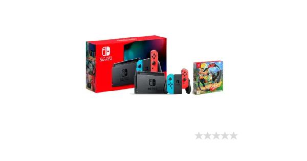 Nintendo Switch Joy-Con v2 Czerwono-niebieski + Ring Fit Adventure ...