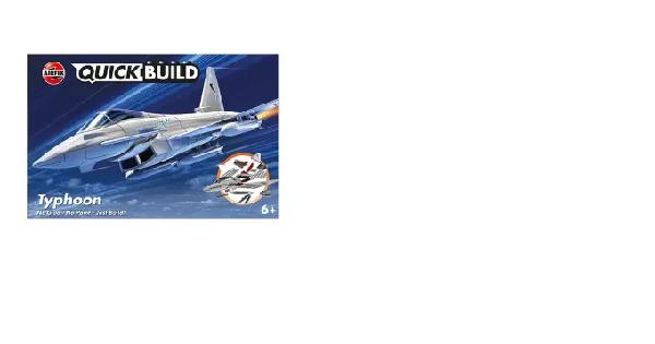 Airfix J6002 Quickbuild - Eurofighter Typhoon - Dobra cena, Opinie w ...