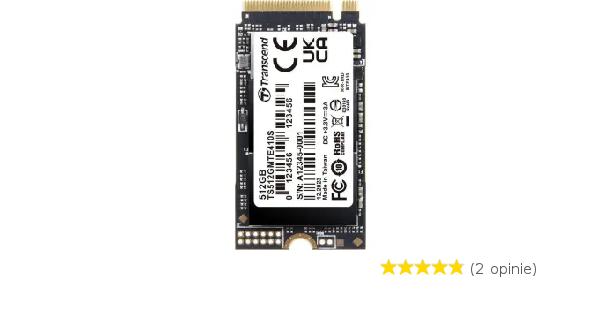 Dysk SSD Transcend 410S 512GB PCIe Gen4 x4 - Opinie, Cena - RTV EURO AGD