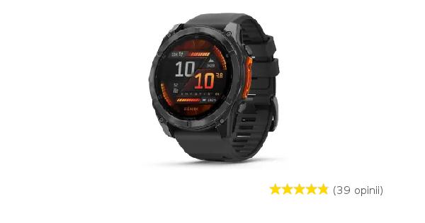 Garmin Fenix 8 51mm GPS Czarny - Opinie, Cena - RTV EURO AGD