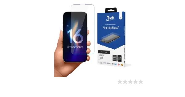 Szkło hybrydowe 3mk FlexibleGlass do iPhone 16 Plus - Opinie, Cena ...