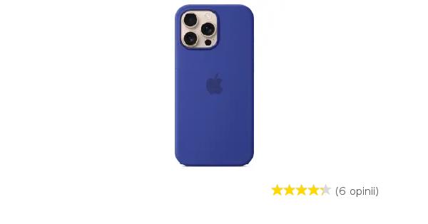 Etui Apple silikonowe z MagSafe do iPhone 16 Pro Ultramaryna - Opinie ...