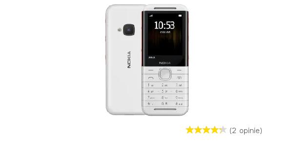 Telefon Nokia 5310 TA-1603 DS 2,8" Biało-czerwony - Opinie, Cena - RTV EURO AGD