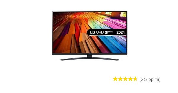 Telewizor LG 43UT81006LA 43" LED 4K webOS DVB-T2 - Opinie, Cena - RTV ...