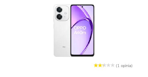 Smartfon OPPO A40m 8/256GB 6,67" 90Hz 50Mpix Biały - Opinie, Cena - RTV ...