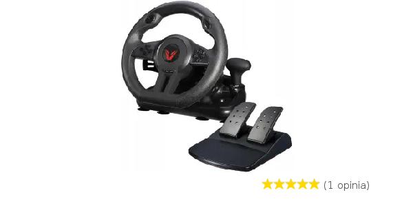VX Gaming Precision Drive Series Steering Wheel z pedałami do PC, PS4 ...