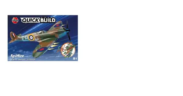 Airfix J6000 Quickbuild - Spitfire - Dobra cena, Opinie w Sklepie RTV ...