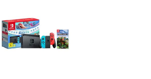 Nintendo Switch Joy-Con v2 Czerwono-niebieski Sports Set + Minecraft ...
