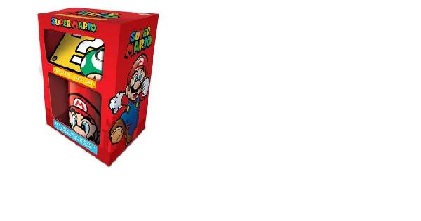 Pyramid GP85204 Super Mario Grzybek Znak Zapytania Kubek Podstawka ...