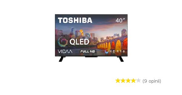 Telewizor Toshiba 40QV2F63DG 40" QLED Full HD Smart TV DVB-T2 - Opinie, Cena - RTV EURO AGD