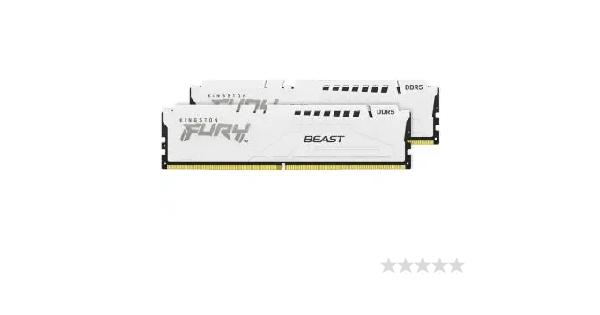 Pamięć RAM Kingston FURY Beast DDR5 32GB (2 x 16GB) 5200 CL36 Biały ...