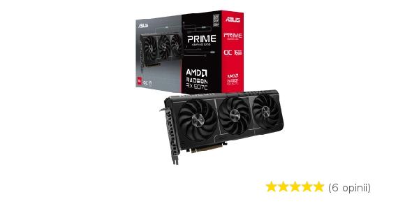 Karta graficzna ASUS Prime Radeon RX 9070 OC Edition 16GB GDDR6 256bit ...