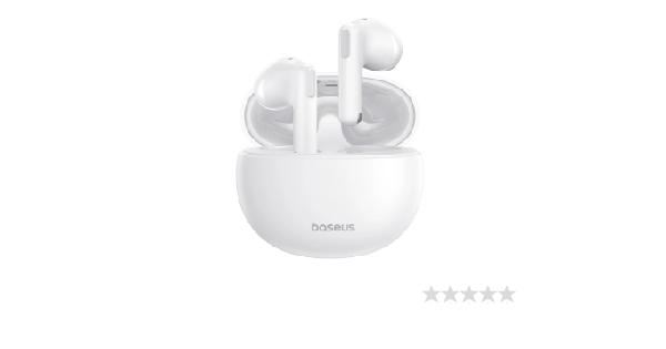 Słuchawki bezprzewodowe Baseus Bowie E12 Douszne Bluetooth 5.3 Biały ...