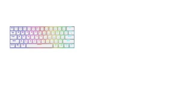 Klawiatura mechaniczna Savio Whiteout X2 Outemu Peach Silent Hot Swap ...