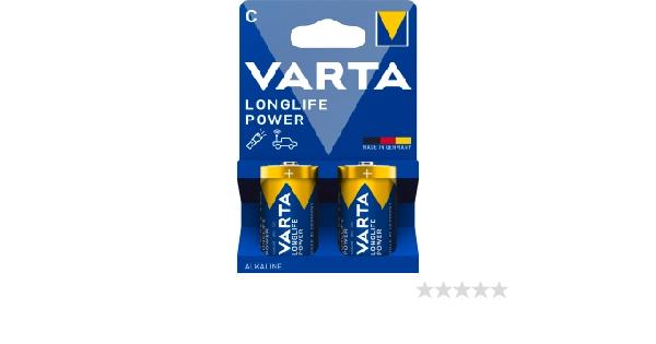 Baterie VARTA LR14 Longlife Power 2szt. - Opinie, Cena - RTV EURO AGD