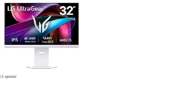 Monitor LG UltraGear 32G810SA-W 31,5" 4K IPS 144Hz 1ms webOS Funkcje AI ...