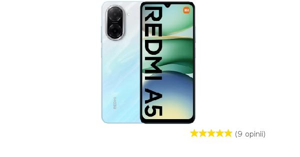 Smartfon Xiaomi Redmi A5 3/64GB 6,88" 120Hz 32Mpix Niebieski - Opinie, Cena - RTV EURO AGD