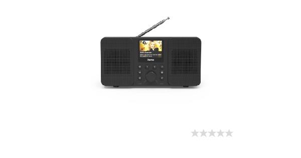 Radioodbiornik Hama DIR10 Radio FM, DAB, Internetowe Wi-Fi Bluetooth ...