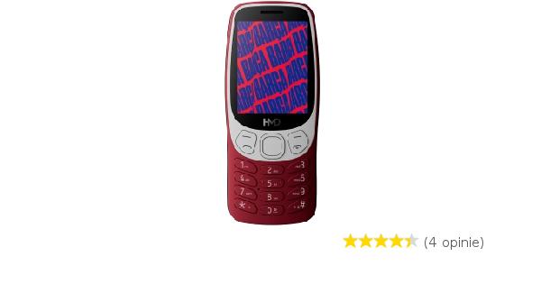 Telefon HMD Barca 3210 4G TA-1736 DS 2,4" Czerwony - Opinie, Cena - RTV EURO AGD