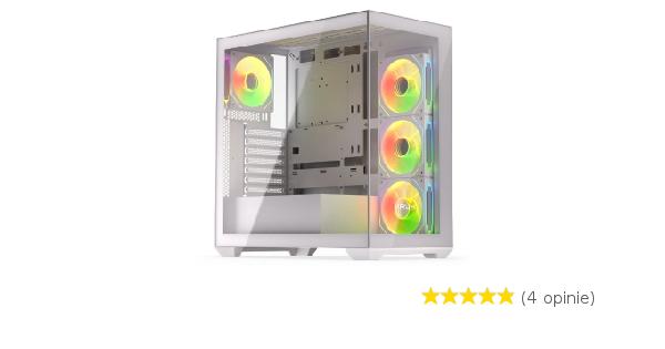 Obudowa Krux Exo RGB Biały - Opinie, Cena - RTV EURO AGD