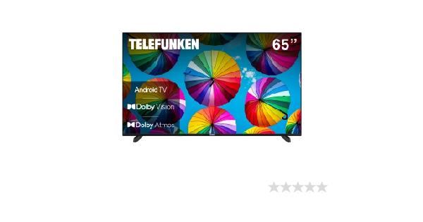Telewizor Telefunken TFL-65AEU2000 65" LED 4K Android TV Dolby Vision ...
