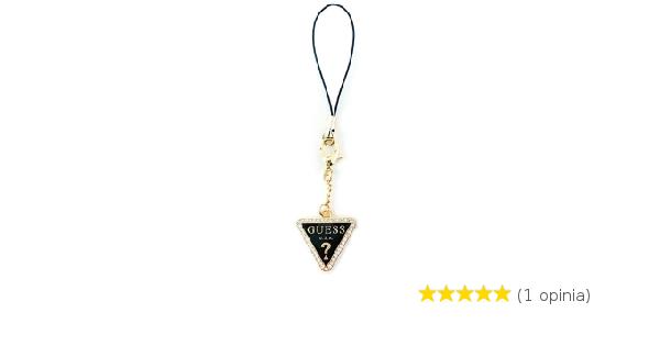 Guess Triangle Diamond Charm with Rhinestones Złoty - Dobra cena ...