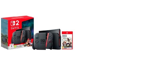 Nintendo Switch 2 Joy-Con Czarny + Mario Kart World + Bravely Default ...