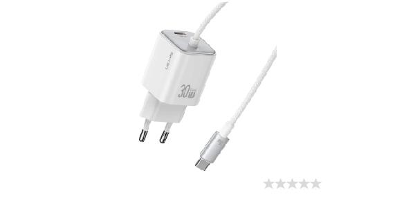 Ładowarka sieciowa USAMS JC Series CC264 30W GaN Mini Fast Charge 2x ...