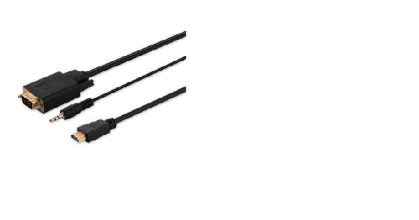 Savio CL-104 HDMI - VGA + Audio 1,8m - Dobra cena, Opinie w Sklepie RTV ...