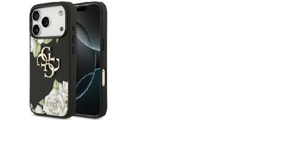 Etui Guess Grained Roses & Big 4G Logo do iPhone 17 Pro czarny - Opinie ...
