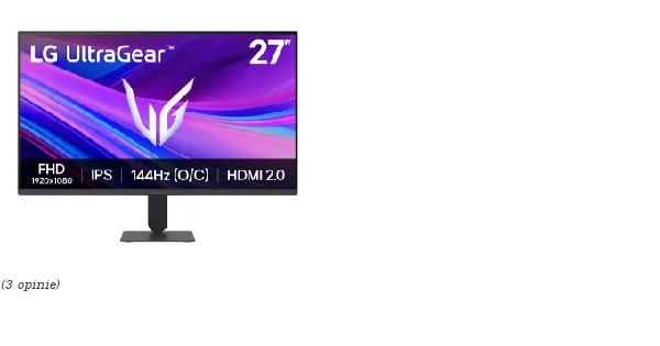 Monitor LG UltraGear 27G411A 27" Full HD IPS 120Hz / 144Hz O/C 1ms MBR ...