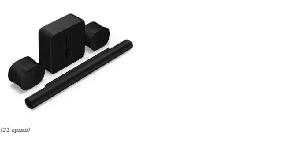 Soundbar Sonos ARC Ultra Wi-Fi Bluetooth AirPlay Dolby Atmos + Głośniki ...