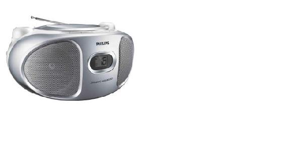 Radioodtwarzacz Philips AZ102S - Opinie, Cena - RTV EURO AGD