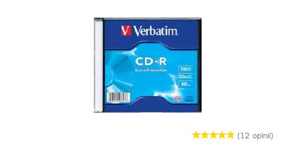 Verbatim CD-R Extra Protection Slim Case 1szt. - Dobra cena, Opinie w ...