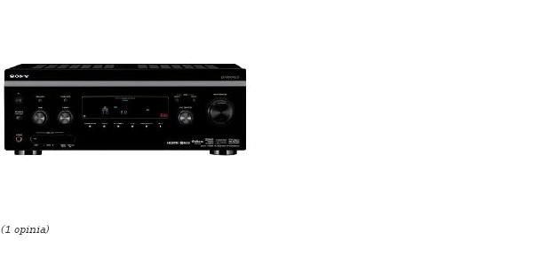 Amplituner Sony STR-DA3600ES (czarny) - Opinie, Cena - RTV EURO AGD