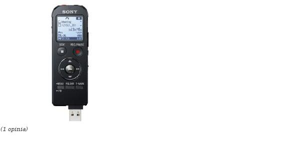 Dyktafon Sony ICD-UX533 (czarny) - Opinie, Cena - RTV EURO AGD