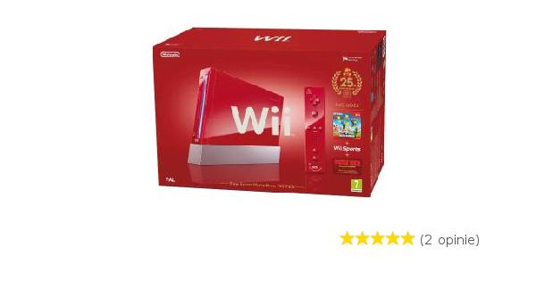 Nintendo Wii Red New Super Mario Pack w Sklepie RTV EURO AGD