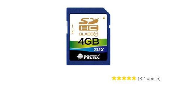 Pretec SDHC Class 10 4GB - Opinie, Cena - RTV EURO AGD