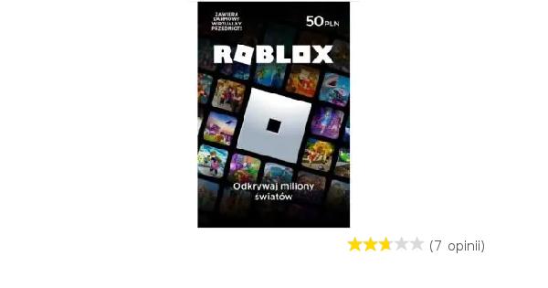 Doładowanie Roblox 50zł [bon agencyjny] Obecnie dostępne tylko w ...